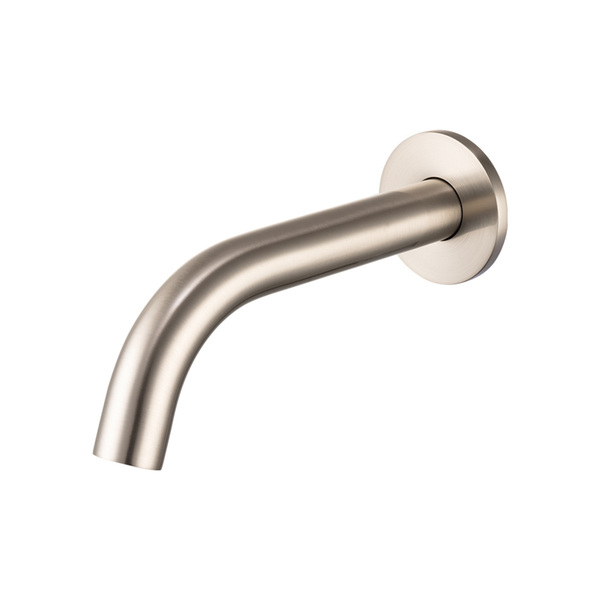 Artline Brushed Nickel Fixed Bath Spout 180mm Lead Free - Cob And Pen