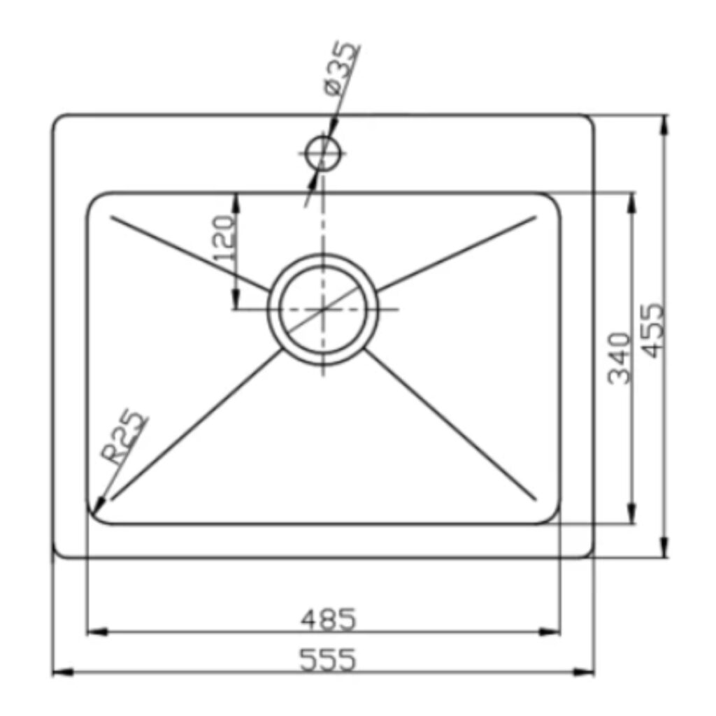 Essence Fresh 35 Litre Inset Utility Sink/Trough - Cob And Pen