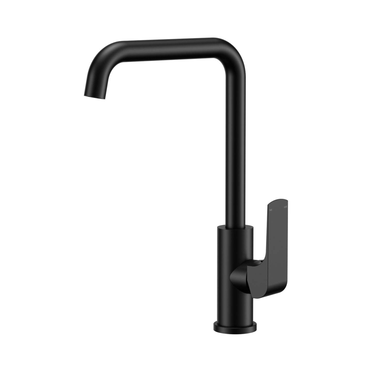Elgin Black Square High Rise Sink Mixer - Cob And Pen